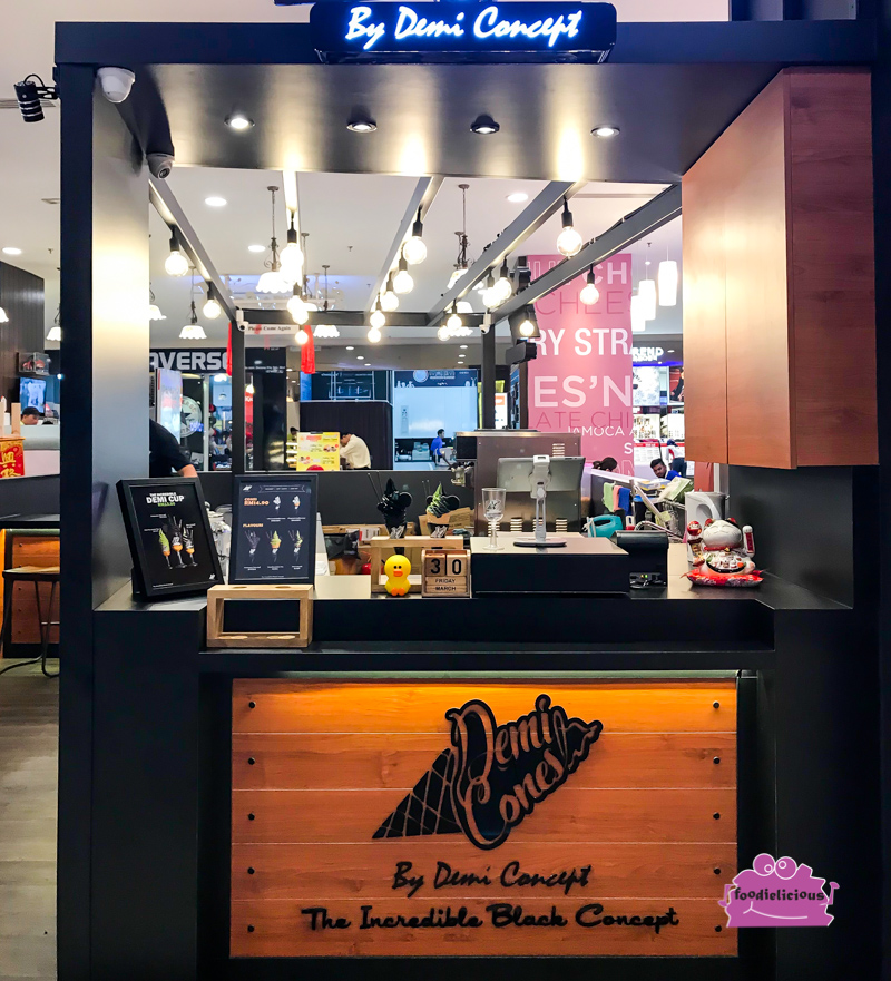 Demi Cones by Demi Concept – Bangkok’s famous Charcoal Soft Serve comes ...