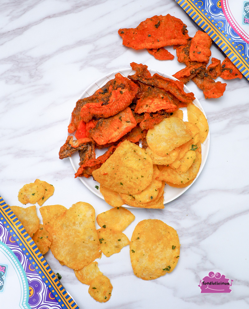 Shi Le Po 食乐坡 Salted Egg Fish Skin & Potato Chips worth snacking on ...