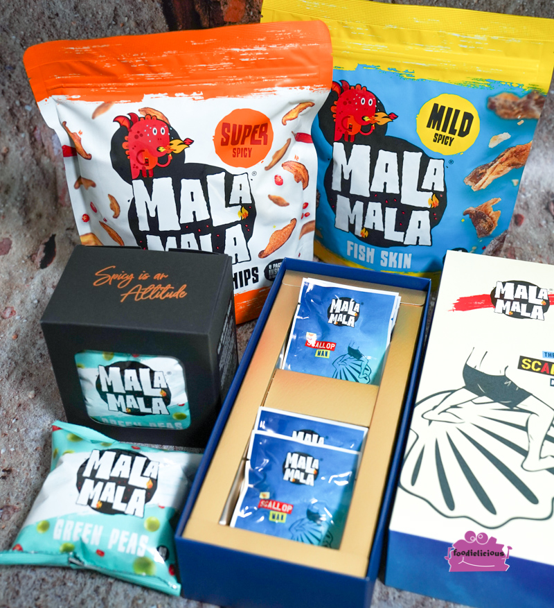 Let Mala Mala’s new spicy Scallop & Prawn Snacks satisfy your seafood ...