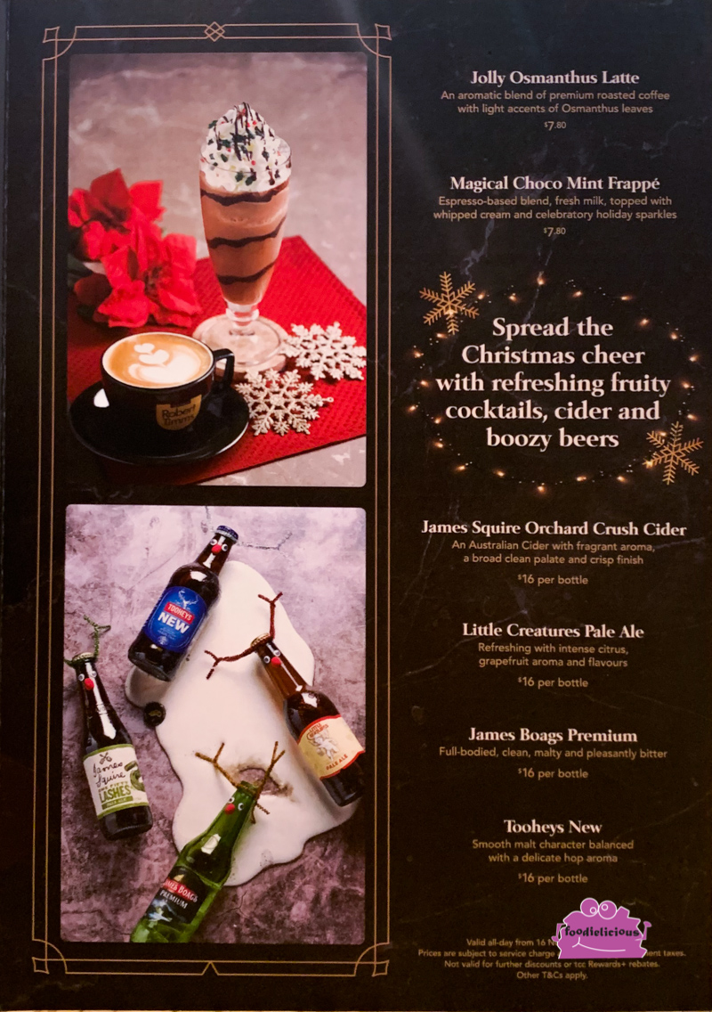 The House of Robert Timms Christmas Menu with Turkey Parcel & Choco ...