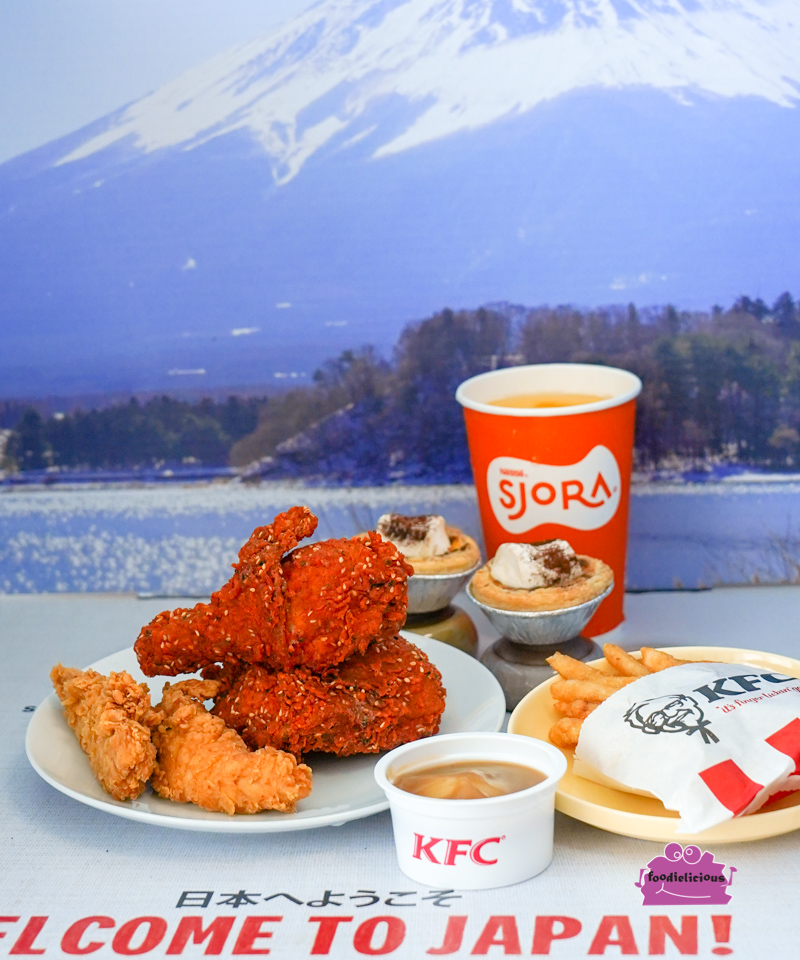KFC Shoyu Crunch Fried Chicken Review & Marshmallow Chocolate Hazelnut ...