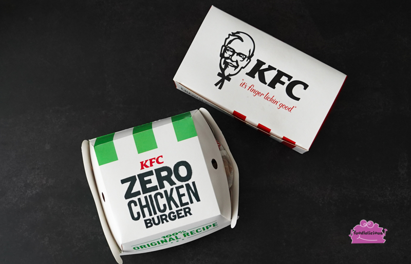 KFC Zero Chicken Burger (Review)-1 – oo-foodielicious