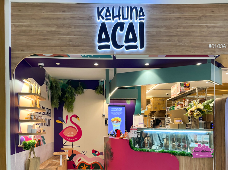 Kahuna Acai by Radio DJ Darren Wee opens at AMK Hub with Homemade Acai ...