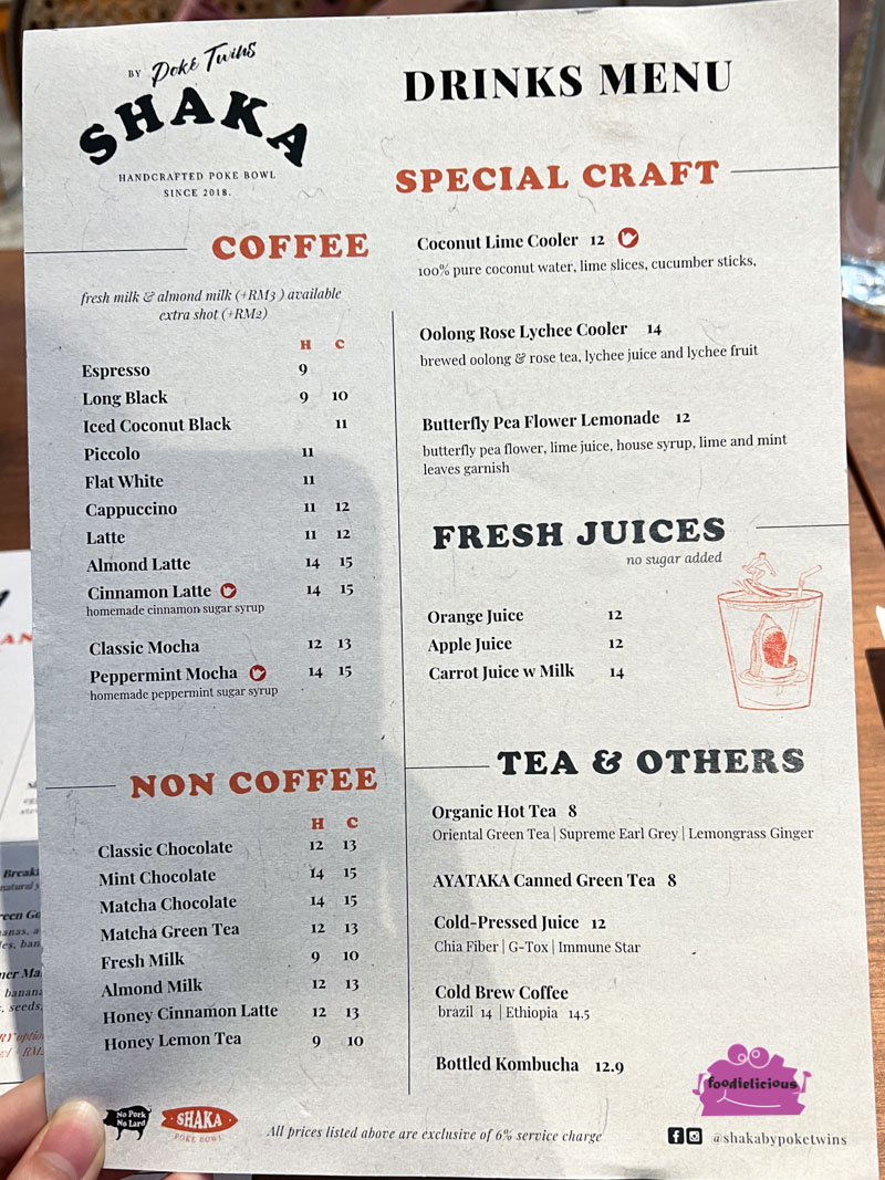 SHAKA by Poke Twins, JB Cafe – Unique Nori Tacos, Healthy Poke Bowls ...