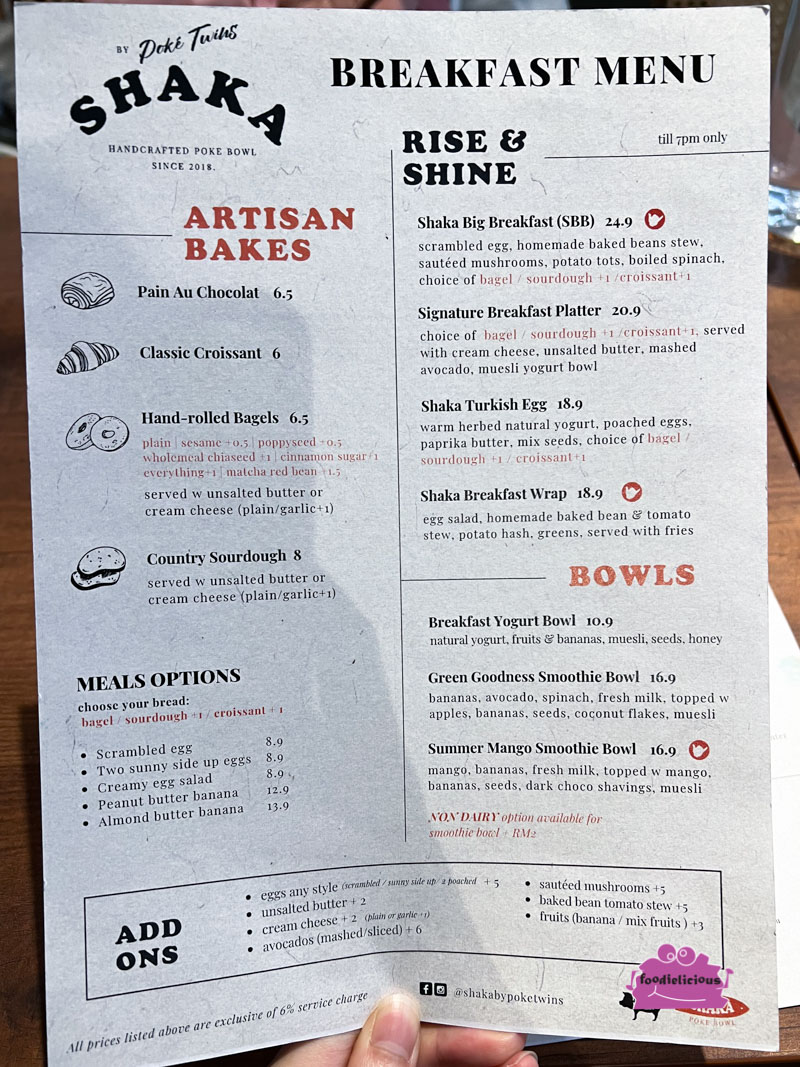 SHAKA by Poke Twins, JB Cafe – Unique Nori Tacos, Healthy Poke Bowls ...