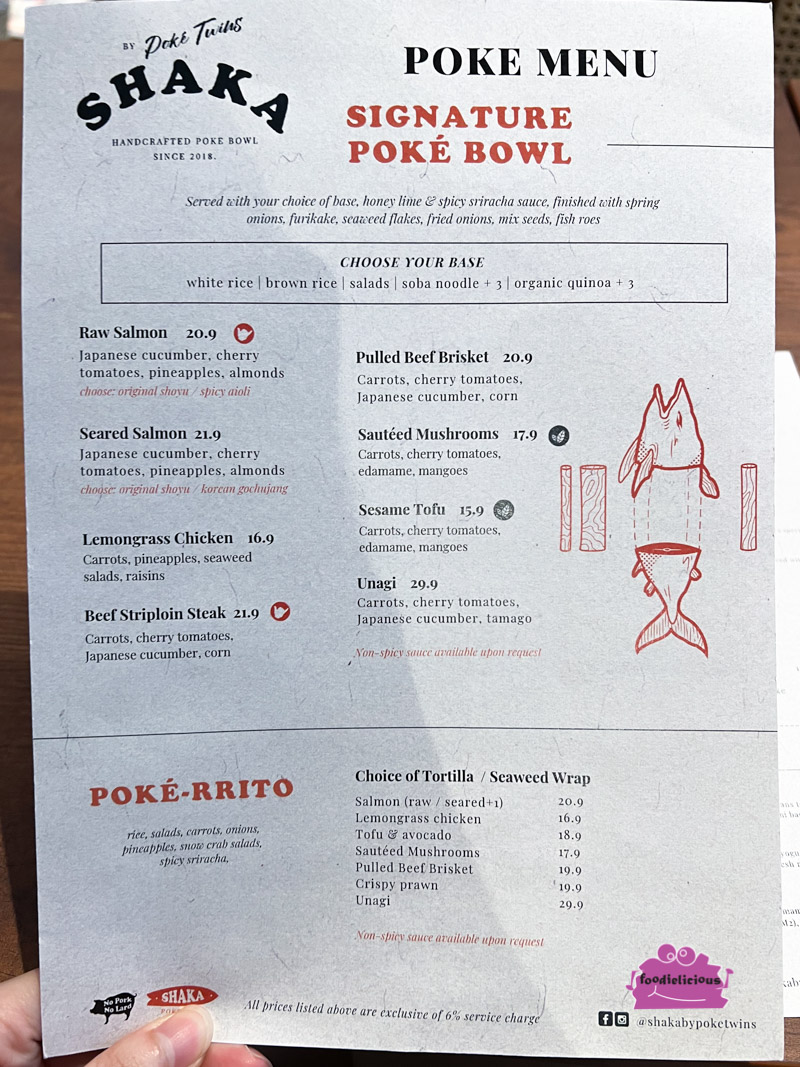SHAKA by Poke Twins, JB Cafe – Unique Nori Tacos, Healthy Poke Bowls ...