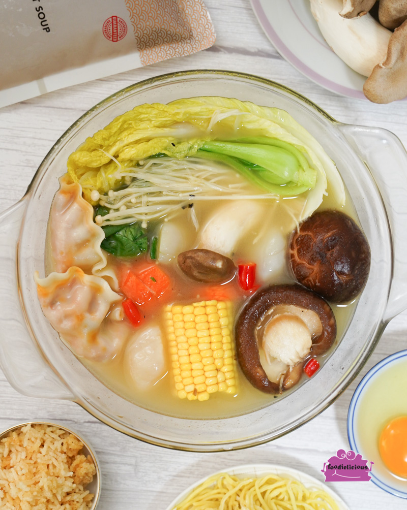 CHU Collagen Soup Base, Rice Puffs, Noodles (Review)-9 – oo-foodielicious