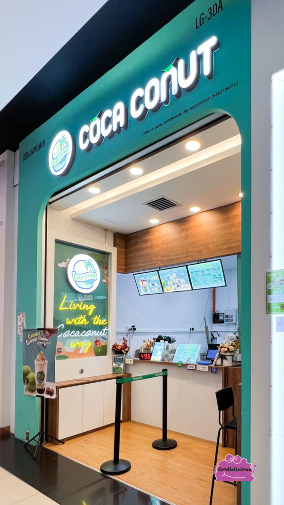 CocaConut Coconut Shake in KSL City Mall, JB Malaysia – oo-foodielicious