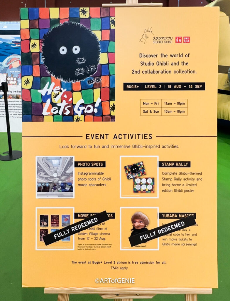 UNIQLO x Studio Ghibli, Bugis+ – Giant Inflatables and Artworks ...
