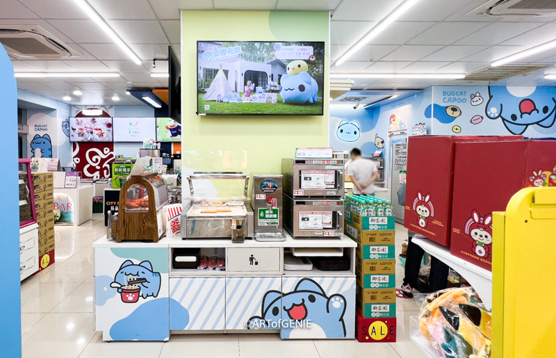7-ELEVEN Taipei Bugcat Capoo Theme Store, 7-11松高門市 貓貓蟲咖波主題商店 – oo ...