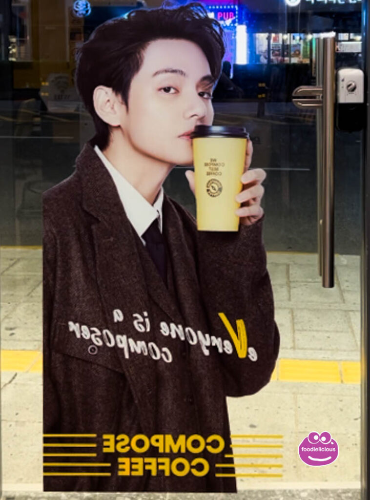 Compose Coffee 컴포즈커피, Seoul – Endorsed by BTS V – oo-foodielicious
