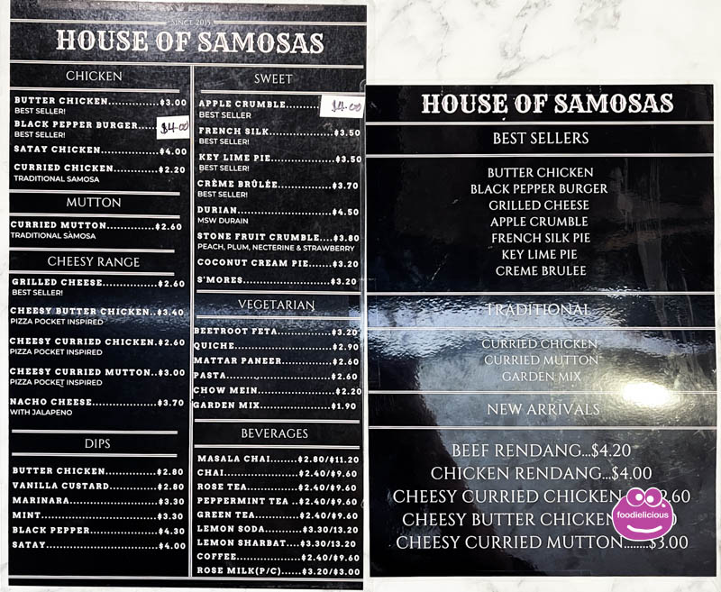 House Of Samosas – Unique Samosa Fillings in MacPherson Road – oo ...