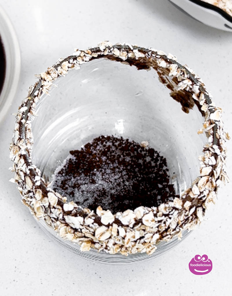 Coffee in Cup dipped in Chocolate and Oats Recipe-5 | oo-foodielicious