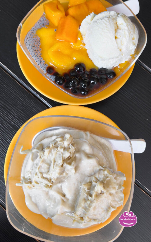 Dessert Bowl 一碗甜品 – Durian Mousse and Mango Snow in Serangoon Gardens ...