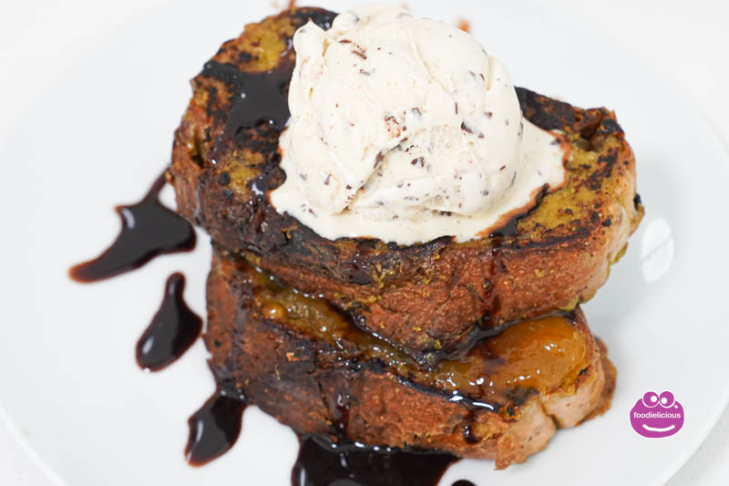Matcha French Toast with Mint Chocolate Gelato Recipe-4 – oo-foodielicious