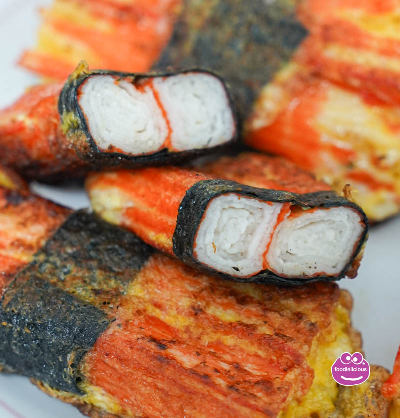 Pan-fried Crab Stick Ribbons Recipe – oo-foodielicious