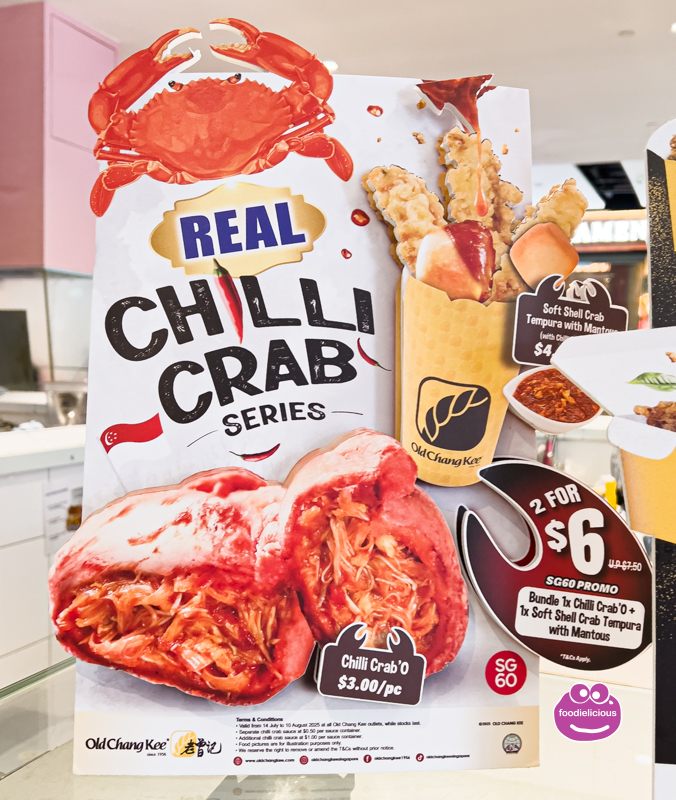 Old Chang Kee SG60 Chilli Crab Puff, till 10 August 2025 – oo-foodielicious