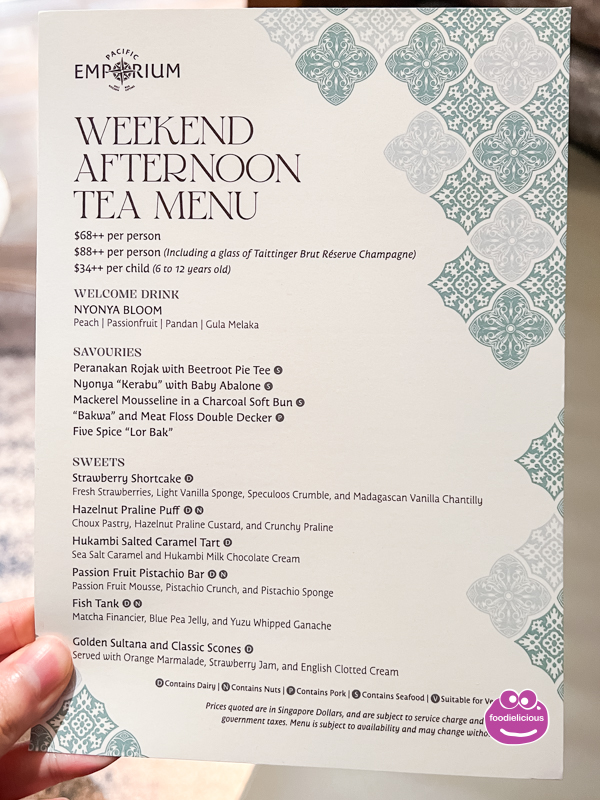 Pan Pacific Singapore Peranakan Afternoon Tea (Review)-25 – oo ...