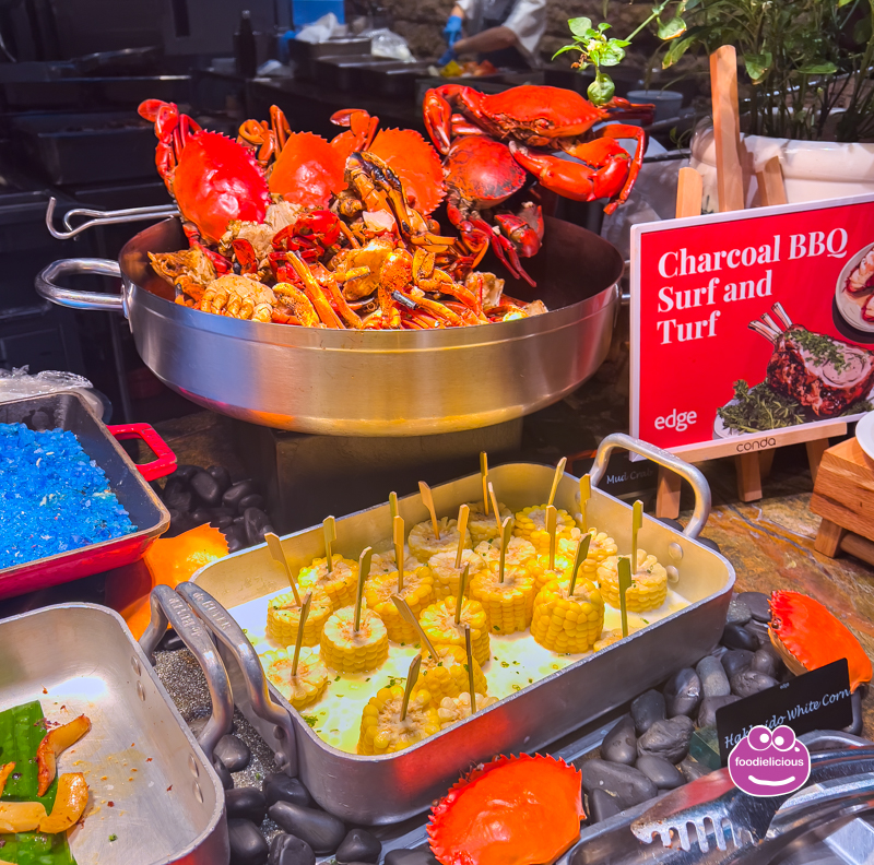 Edge ‘Surf and Turf’ Dinner Buffet with Grilled Seafood and Prime Cuts ...
